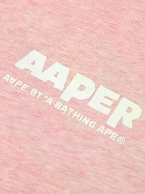 AAPE BY *A BATHING APE Graphic-print T-shirt - Pink