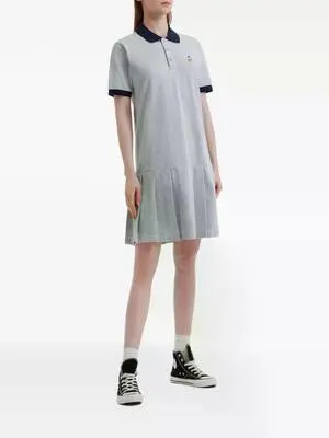 CHOCOOLATE Pleated Polo Dress