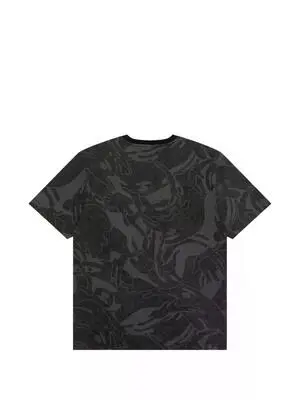 AAPE BY *A BATHING APE Camouflage-print T-shirt - Black