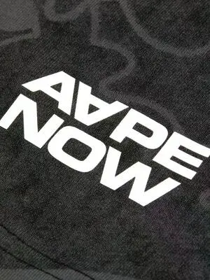 AAPE BY *A BATHING APE Camouflage-print T-shirt - Black