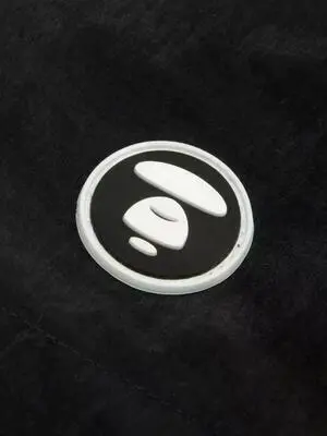 AAPE BY *A BATHING APE Logo-print Hooded Jacket