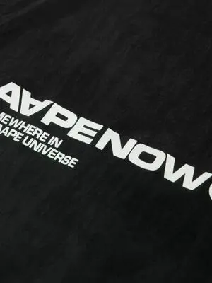 AAPE BY *A BATHING APE Logo-print Hooded Jacket