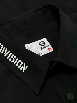 AAPE BY *A BATHING APE Logo-patch Pocket Shirt