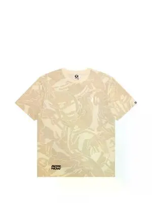 AAPE BY *A BATHING APE Camouflage-print T-shirt - Neutrals