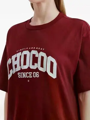 CHOCOOLATE Logo T-shirt - Red