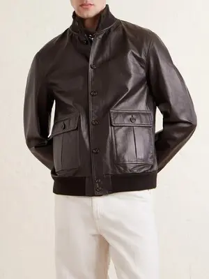 VALSTAR Valstarino Leather Jacket - Brown