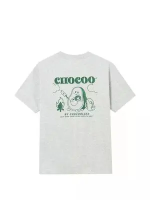 CHOCOOLATE Printed T-shirt - Grey