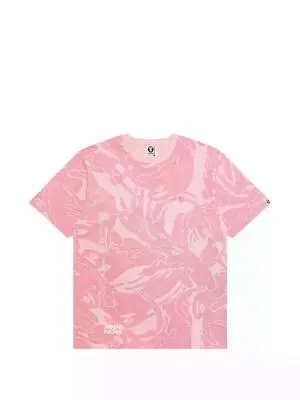AAPE BY *A BATHING APE Camo-print T-shirt