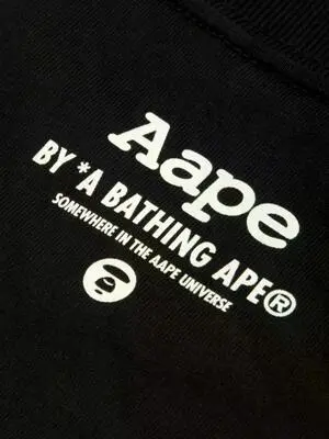 AAPE BY *A BATHING APE Graphic-print T-shirt - Black