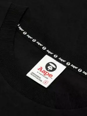 AAPE BY *A BATHING APE Graphic-print T-shirt - Black
