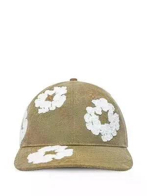 DENIM TEARS Wreath Dyed Cap - Neutrals