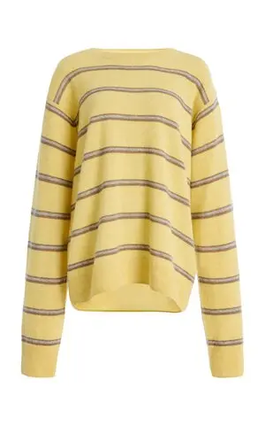 Eterne James Cashmere Sweater - Yellow