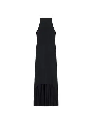 COURREGES Halterneck High-low Dress - Black