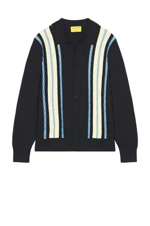 Guest In Residence Baja Plaza Shirt - Midnight Combo