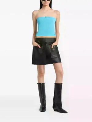 COURREGES Buckle Detail Tube Top