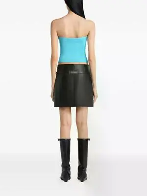 COURREGES Buckle Detail Tube Top