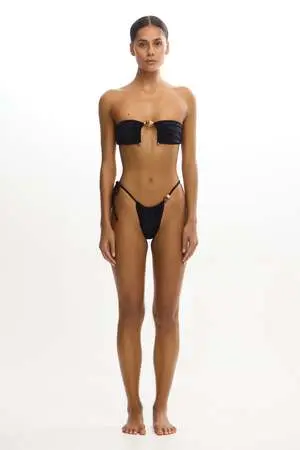Significant Other Zhara Strapless Top Black
