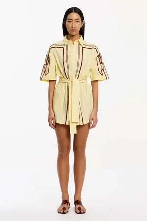 Significant Other Morrigan Mini Dress - Lemonade