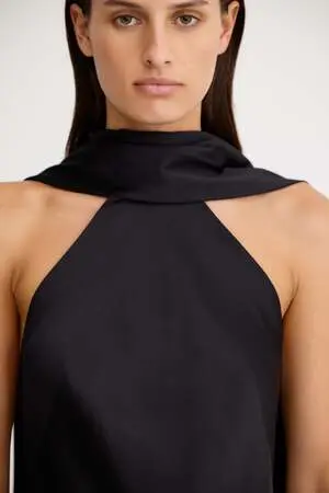 Significant Other Lucile Halter Mini Dress - Black