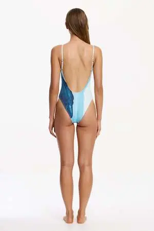 Significant Other Enid Maillot One-piece Swimsuit - Canvas Print