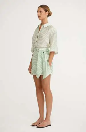 Significant Other Celeste Shirt With Printed Short Sleeves