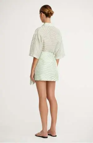 Significant Other Celeste Shirt With Printed Short Sleeves
