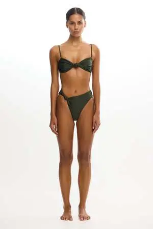 Significant Other Maxine Bikini Top - Forest