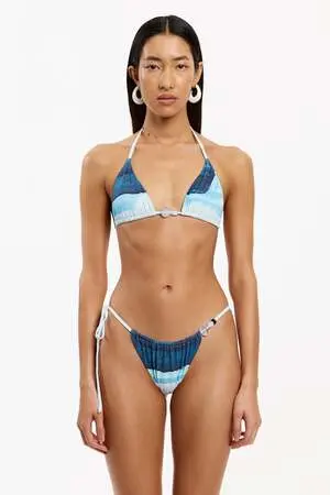 Significant Other Karah Tie Bikini Bottom - Canvas Print