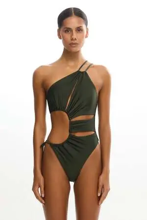 Significant Other Antonia Maillot One-piece Swimsuit - Forest