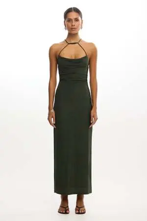 Significant Other Knot Strap Midi Dress