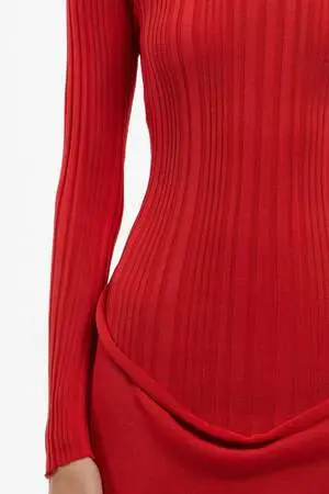 Significant Other Knitted Maxi Dress