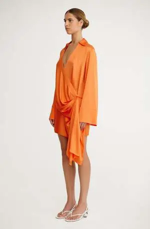 Significant Other Elaina Wrap Midi Dress