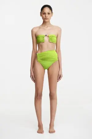 Significant Other Zhara Strapless Top Fennel