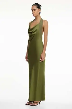 Significant Other Devlyn Halter Maxi Dress - Fern