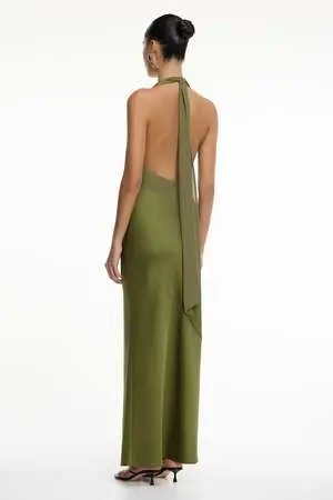 Significant Other Devlyn Halter Maxi Dress - Fern
