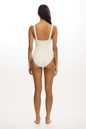 Significant Other Corinne Maillot One-piece Swimsuit - Ivory