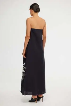 Significant Other Strapless Maxi Dress - Black