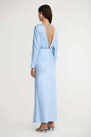 Significant Other Lucile Long Sleeve Maxi Dress - Ice Blue