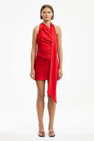 Significant Other Nadia Mini Dress - Cherry