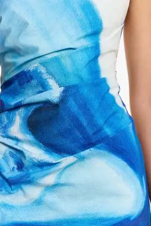 Significant Other Printed Midi Dress
