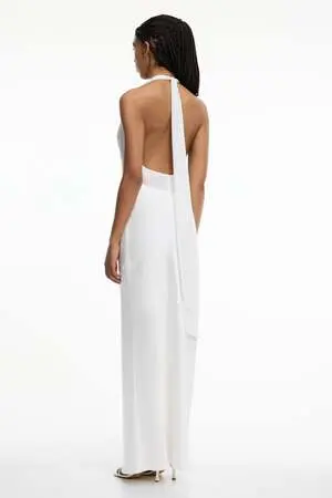 Significant Other Devlyn Halter Maxi Dress - Ivory
