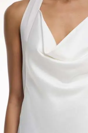 Significant Other Devlyn Halter Maxi Dress - Ivory
