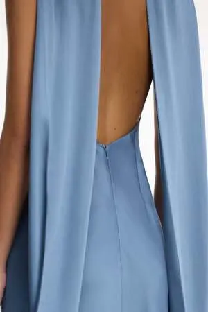 Significant Other Lucile Halter Maxi Dress - Iron