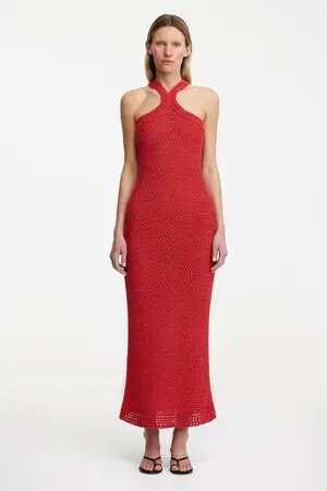 Significant Other Oakleigh Semi Sheer Midi Dress