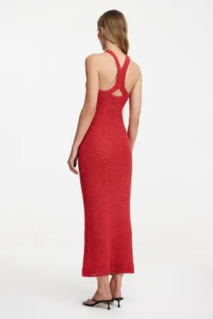 Significant Other Oakleigh Semi Sheer Midi Dress