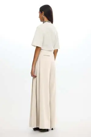 Significant Other Wide-leg Pants - Alabaster
