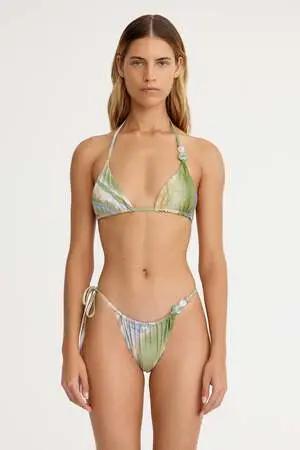 Significant Other Jasmin Tie Brief Bikini - Lavender Marble