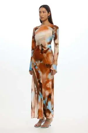 Significant Other Long Sleeve Maxi Dress