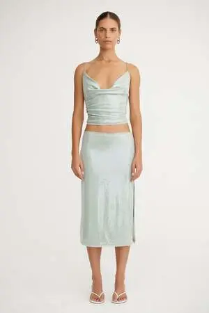 Significant Other Victoria Sequin Skirt