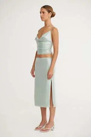 Significant Other Victoria Sequin Skirt